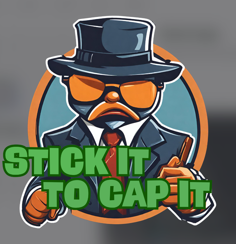 Stick it, Cap it stickers – Freeze Tag Store