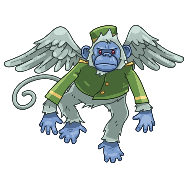 Winged Monkey – Freeze Tag Store