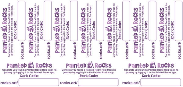 Painted Rocks stickers – Freeze Tag Store