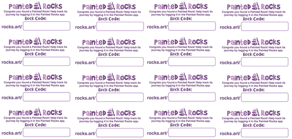 Painted Rocks stickers – Freeze Tag Store