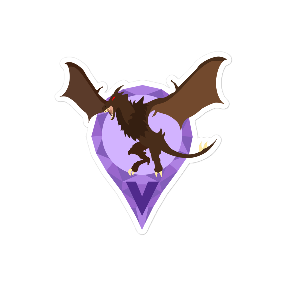 Wyvern Dragon Pin Decal – Freeze Tag Store